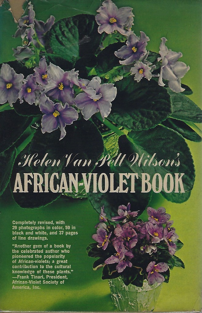 Helen van Pelt Wilson's African-Violet book
